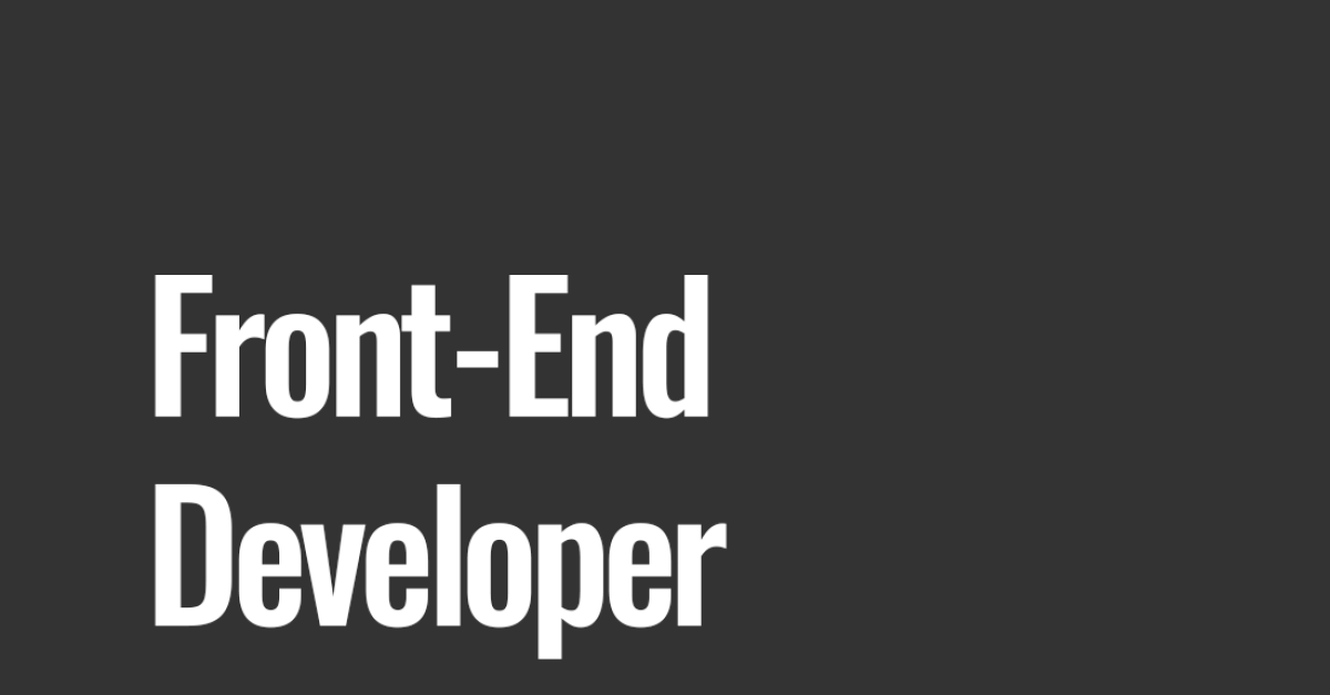 Front-End Developer | Grupa.IT- Wdrożenia Drupal