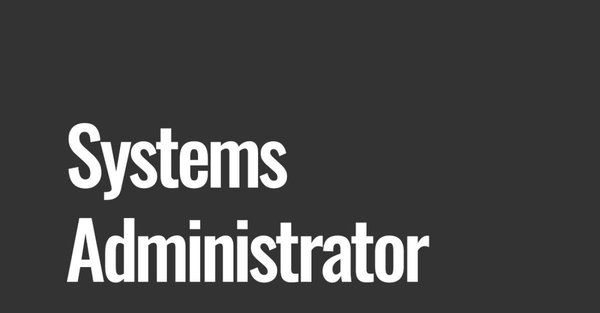 Systems Administrator | Grupa.IT- Wdrożenia Drupal